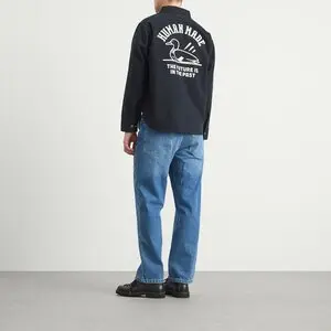 HUMAN MADE Work Shirt With Graphic Back Print