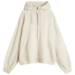 MAISON MARGIELA Numbers Jersey Hoodie - Ecru
