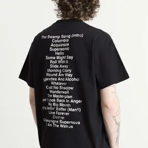 PLEASURES X Oasis All Access T-shirt