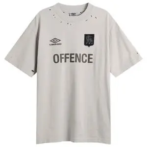 UMBRO BY SLAM JAM Offence Defence T-shirt - Light Grey