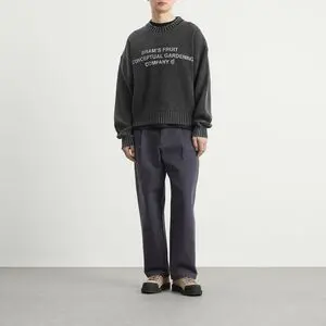 BRAM'S FRUIT Stamp Knit