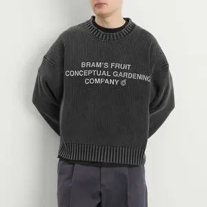 BRAM'S FRUIT Stamp Knit