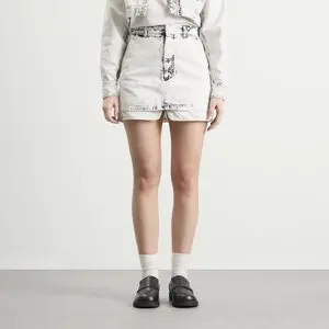 Toga Denim Mini Skirt