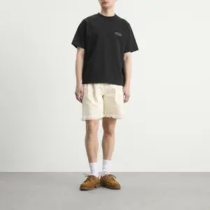 BRAM'S FRUIT Twill Shorts Distressed