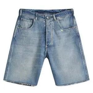 MAISON MARGIELA Denim Shorts - Light Blue