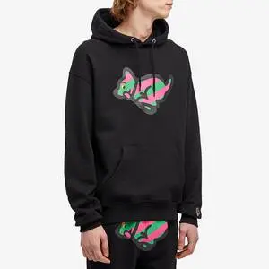 ICECREAM Running Puppy Graphic Popover Hoodie