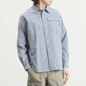Gramicci Poplin Millwood Shirt - Blue