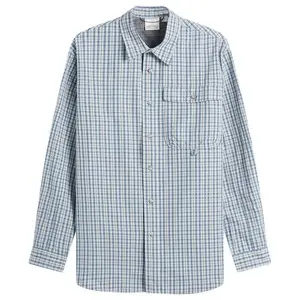 Gramicci Poplin Millwood Shirt In | Size: | 100% Cotton | End Clothing - Blue
