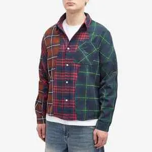 DIME Triple Plaid Shirt
