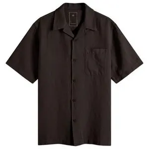 MAHARISHI Hemp Vacation Shirt - Black