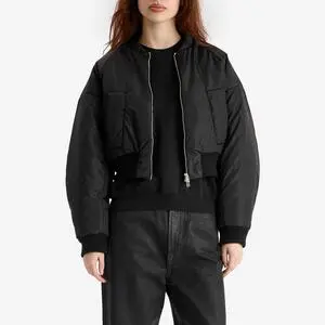 KASSL EDITIONS Cropped Bomber Jacket