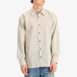 Dries Van Noten Croom Stripe Long Sleeve Shirt
