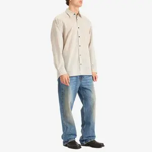 Dries Van Noten Croom Stripe Long Sleeve Shirt