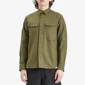 MAHARISHI Organic Twill Miltype Custom Overshirt