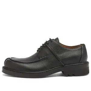 Dries Van Noten Leather Derby Shoes - Black