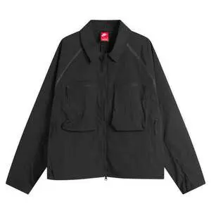 Nike Tech Utility Shirt In | Size: | 100% Nylon | End Clothing - Black
