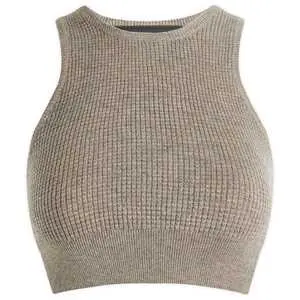 Fear Of God Waffle Sport Tank Top - Heather Gray