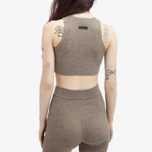 Fear Of God Waffle Sport Tank Top - Heather Gray