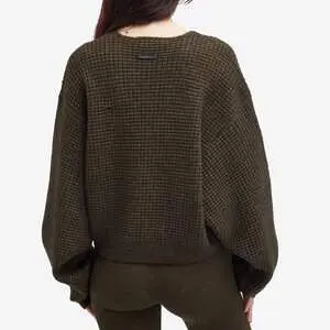 Fear Of God Heavy Waffle Cropped Sweatshirt