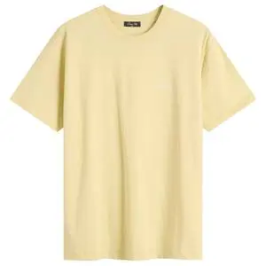 DIME Cursive Logo T-shirt - Cloud Cream