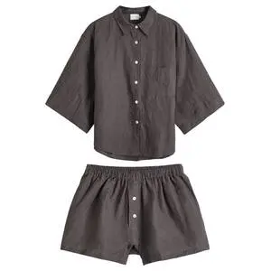 DEIJI STUDIOS Linen 03 Set - Slate Check