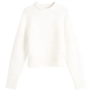 Good American Crewneck Sweater - Cloud White