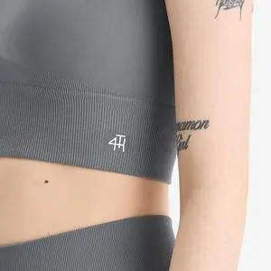 4TH & RECKLESS Brogan Sports Crop Top - Grey