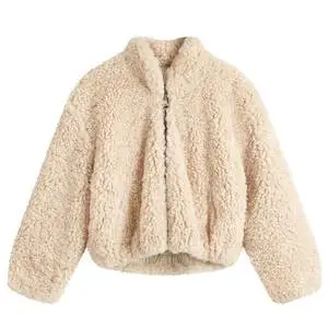 Isabel Marant Étoile Anasta Teddy Jacket - Ecru