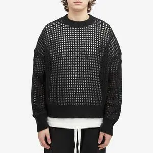 COLE BUXTON Open Weave Knitted Jumper