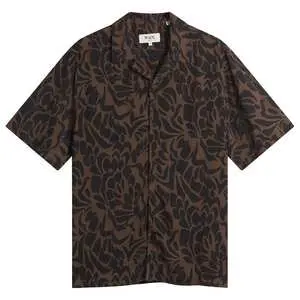 WAX LONDON Didcot Two Tone Floral Vacation Shirt