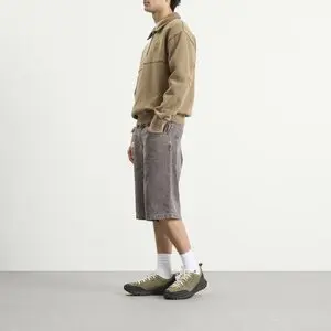 HERESY Green Quarter Zip Sweatshirt - Biscuit