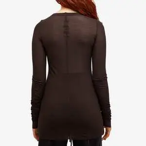 Rick Owens Rib Long Sleeve T-shirt