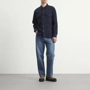 Universal Works Arten Seersucker Attendant Overshirt