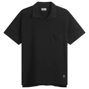 Universal Works Piquet Vacation Polo - Black
