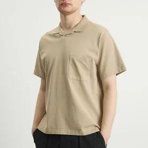 Universal Works Rugby Jersey Oversized Vacation Polo - Sand