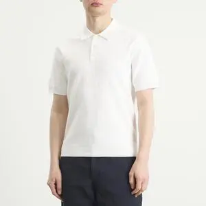 WAX LONDON Naples Retro Diamond Knit Polo