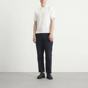 WAX LONDON Naples Retro Diamond Knit Polo