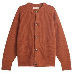 FRIZMWORKS Heavy Wool Cardigan - Brick