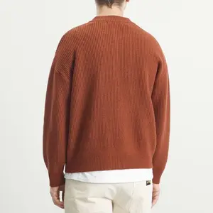FRIZMWORKS Heavy Wool Cardigan - Brick