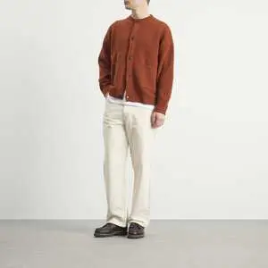 FRIZMWORKS Heavy Wool Cardigan - Brick