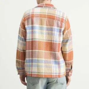WAX LONDON Whiting Bude Check Overshirt
