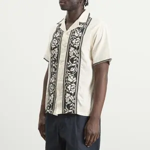 Portuguese Flannel Cross Stitch Vacation Shirt