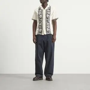 Portuguese Flannel Cross Stitch Vacation Shirt