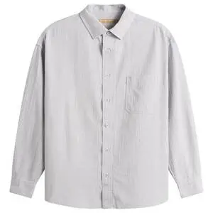FRIZMWORKS Og Seersucker Shirt - Grey