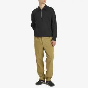 Norse Projects Ketel Relaxed Logo Half Zip Sweatshirt