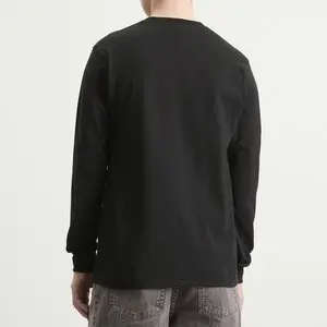 A BATHING APE Long Sleeve College T-shirt - Black