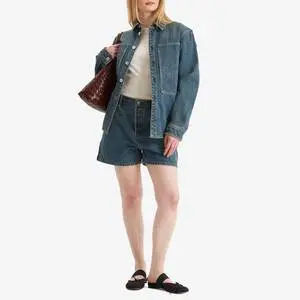 JIL SANDER Denim Shorts - Blue
