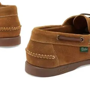 Paraboot Barth Velvet Boat Shoe - Fawn