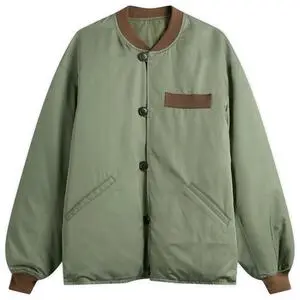 Visvim Corps Down Bomber Jacket - Olive