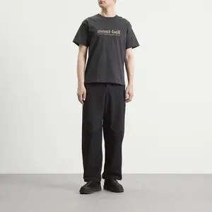 MONTBELL Pear Skin Cotton Logo T-shirt